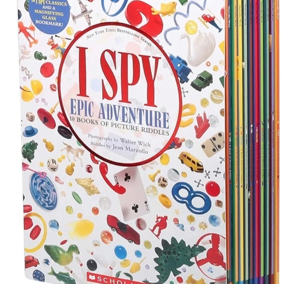 Scholastic | Other | Scholastic I Spy Epic Adventure Picture Riddle ...